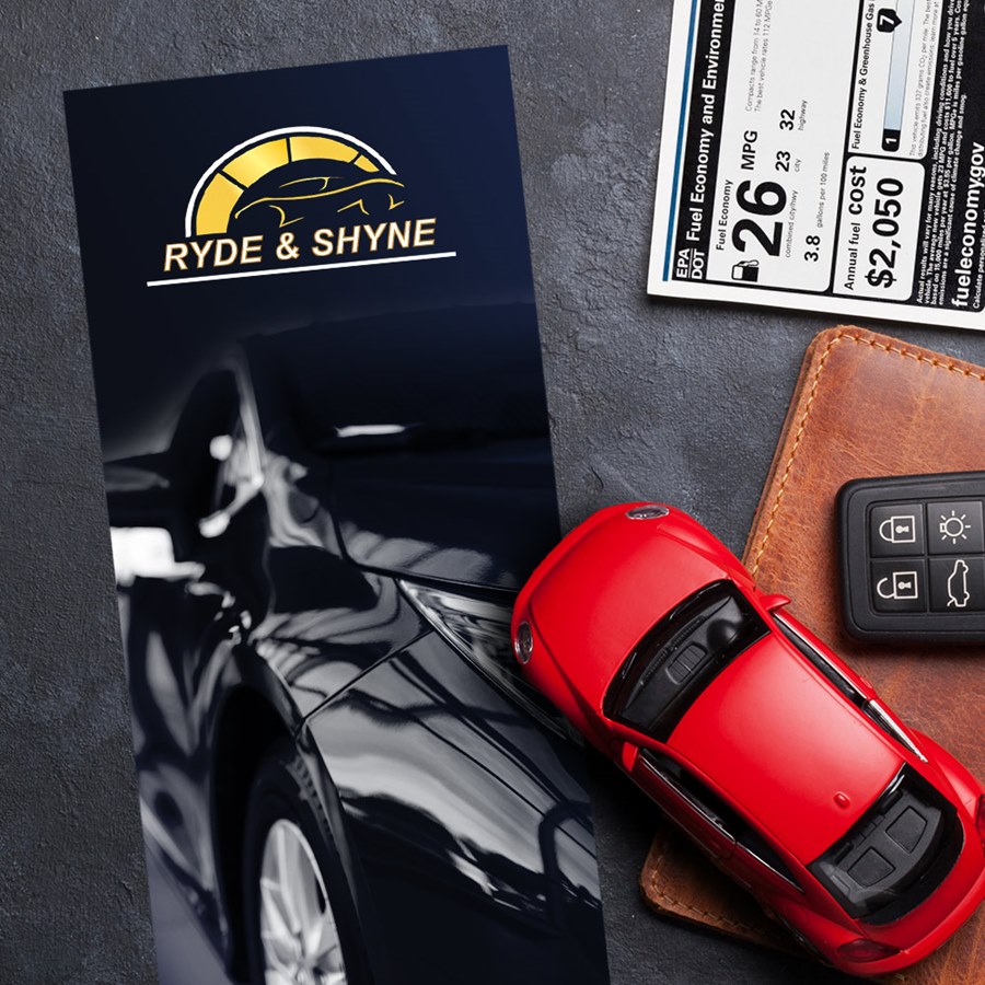 4x9 Custom Literature Folders | Pocket Folders by 123Print