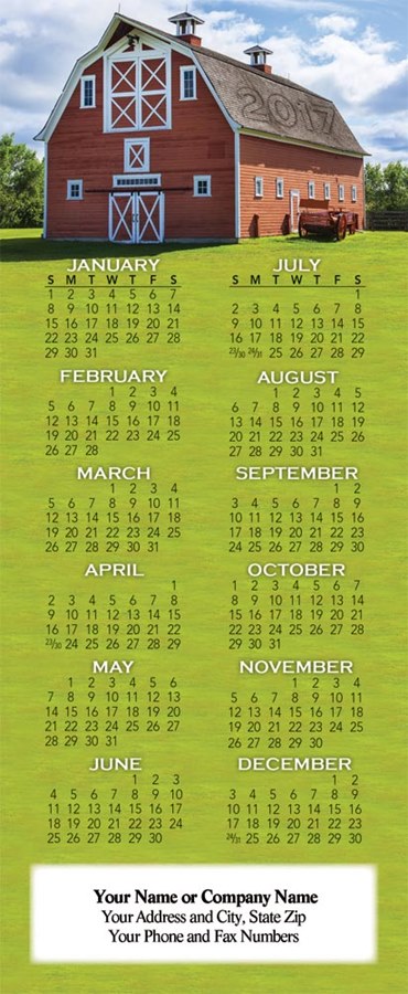 Ag Economy Calendar by 123Print