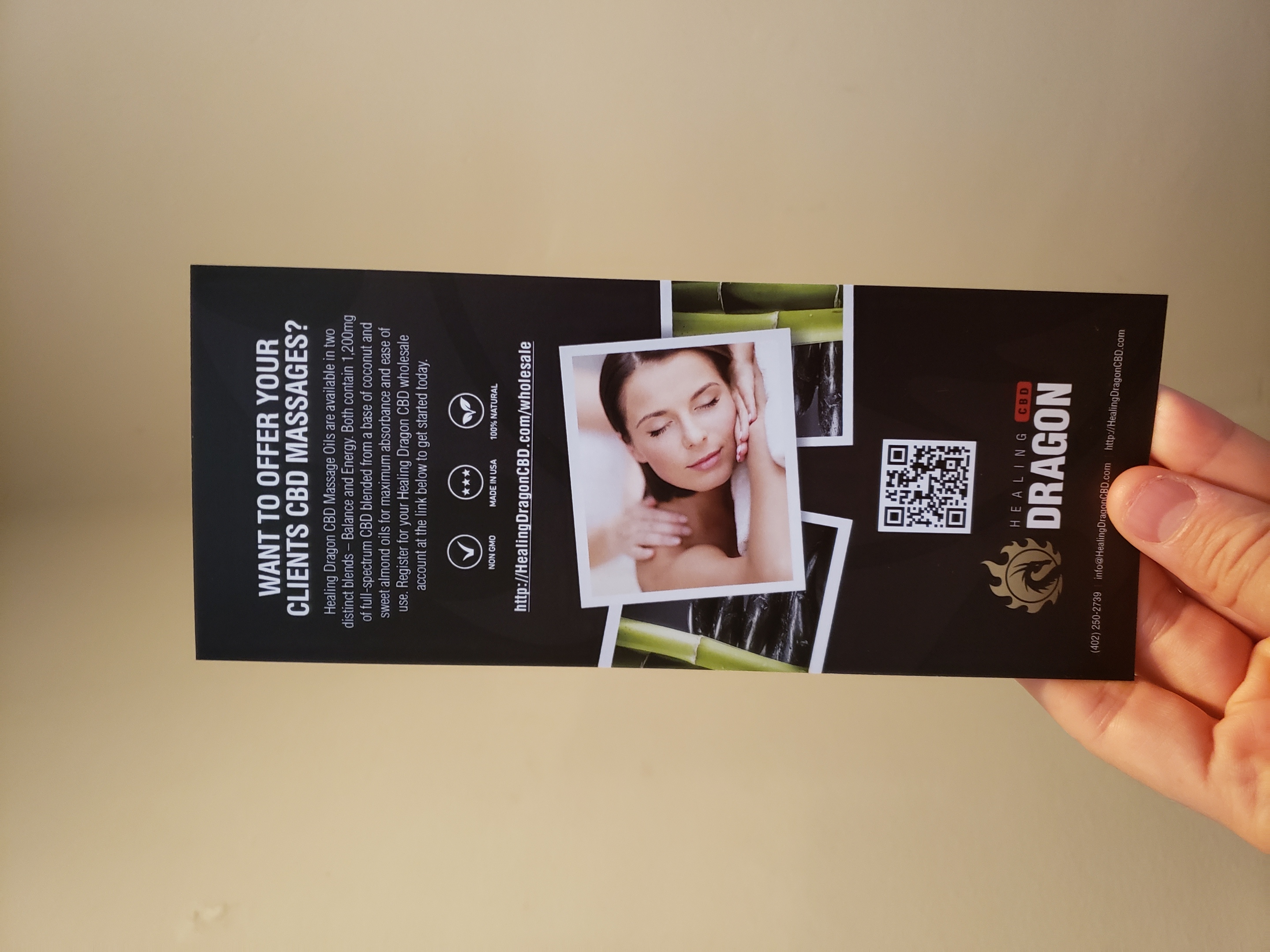Custom Rack Card by 123Print